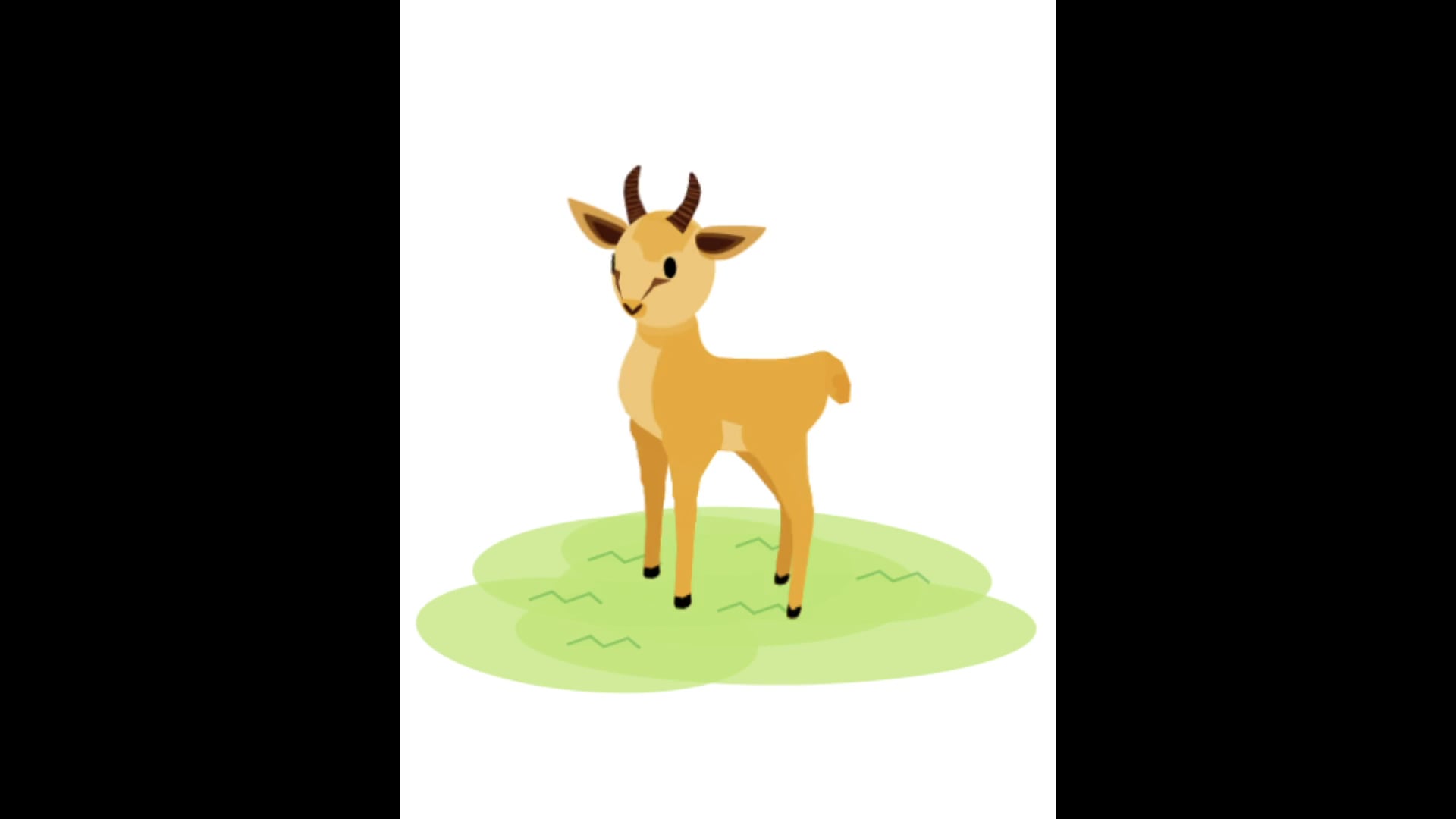 Antelope Animated Icon 100% full size on Vimeo