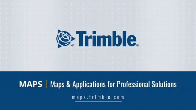 2020 - Trimble MAPS Video DE on Vimeo