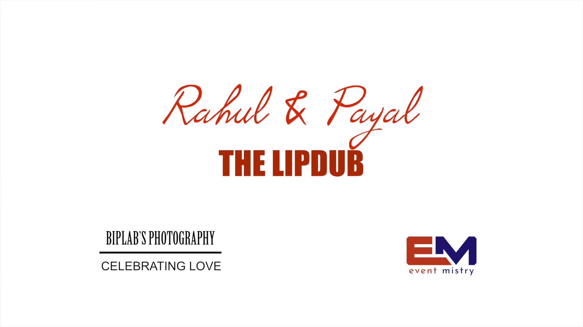 RAHUL PAYAL - THE LIP DUB on Vimeo
