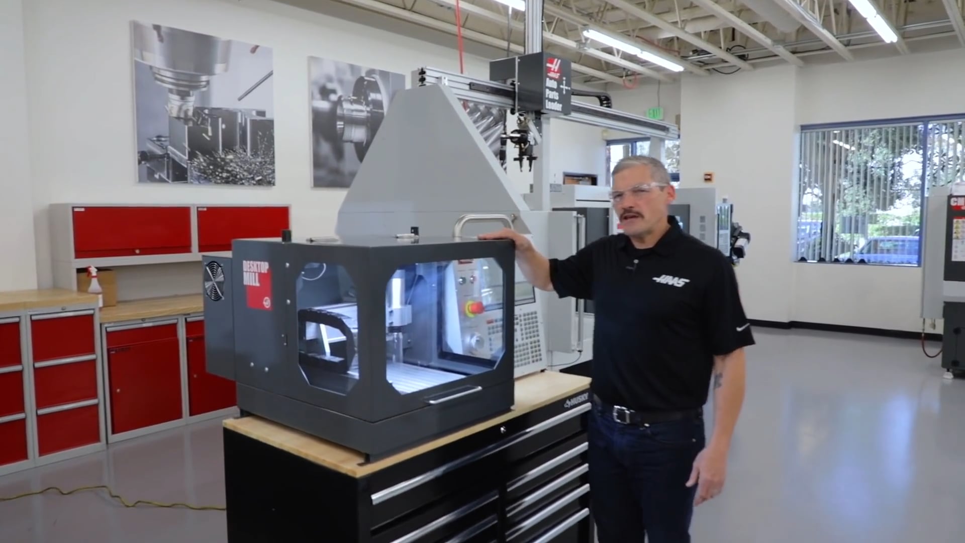 The Haas Desktop Mill on Vimeo