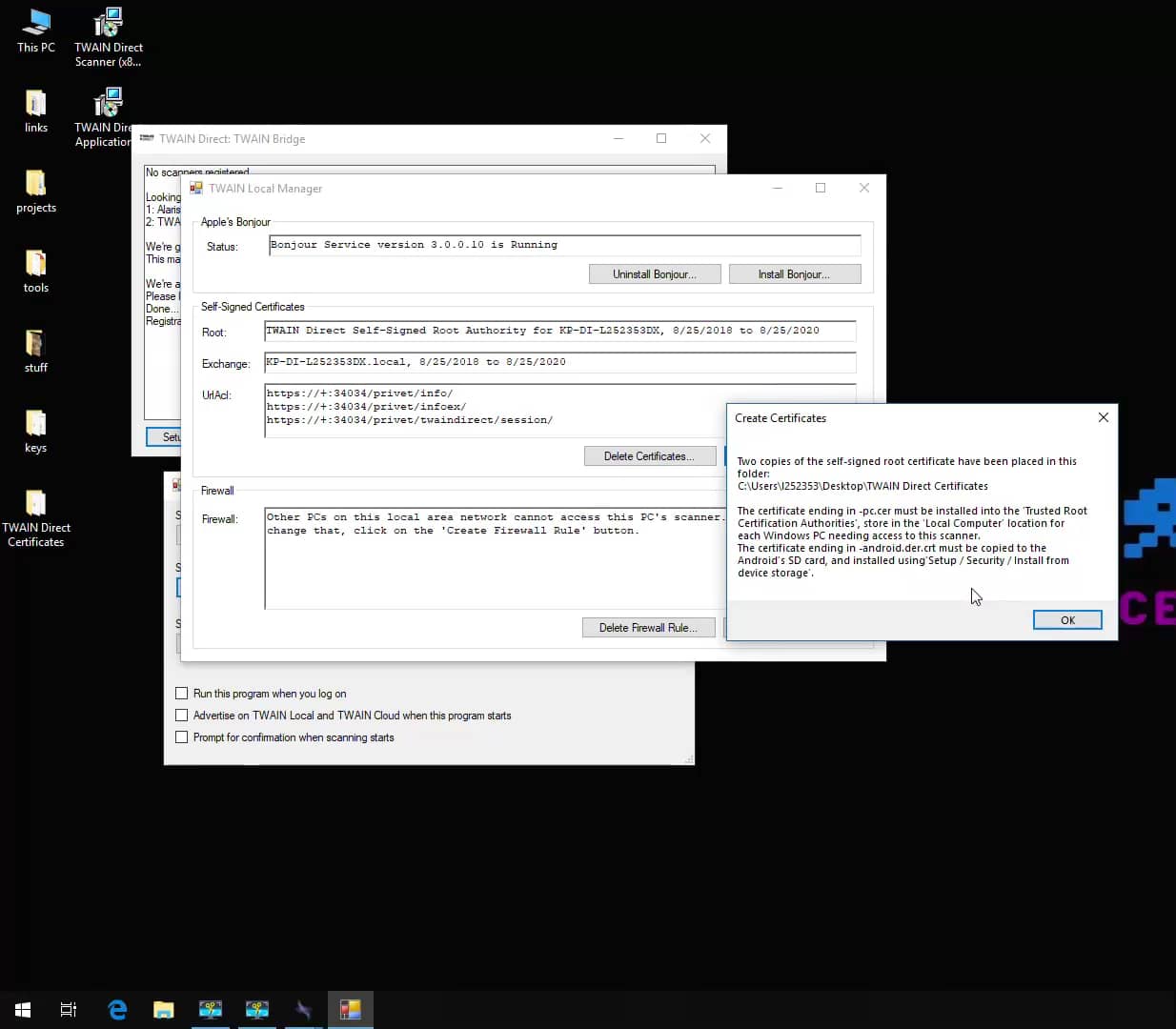 01 - Installing and Configuring the TWAIN Direct Bridge on Vimeo