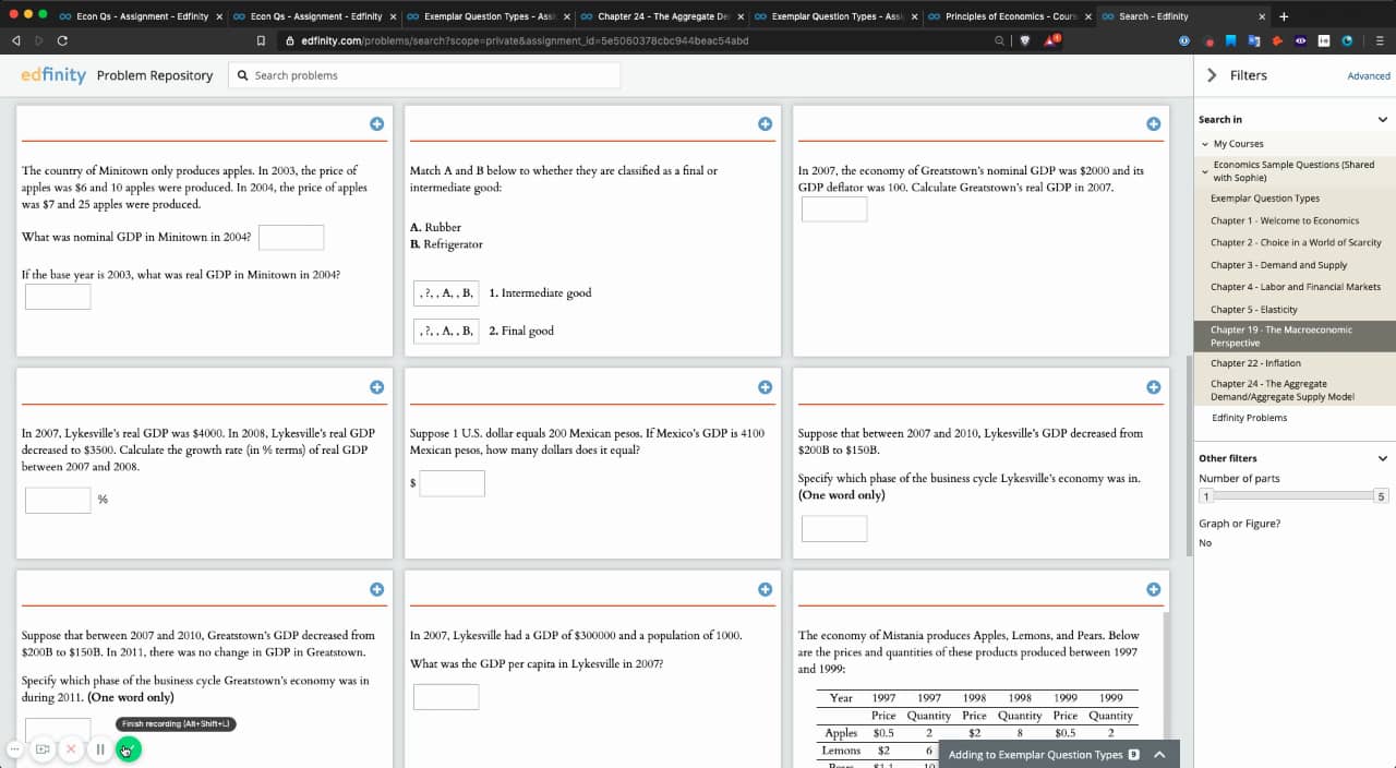 Edfinity Economics Online Homework on Vimeo