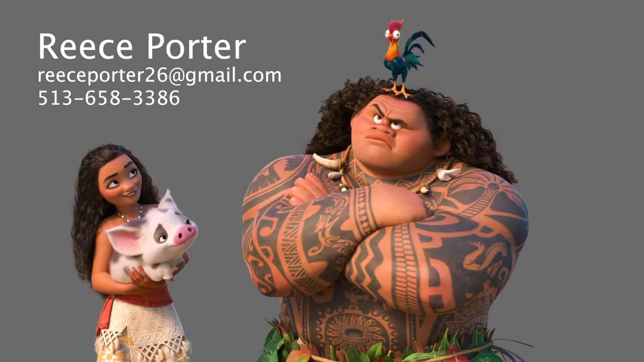 Reece Porter Animation Reel 2020 on Vimeo