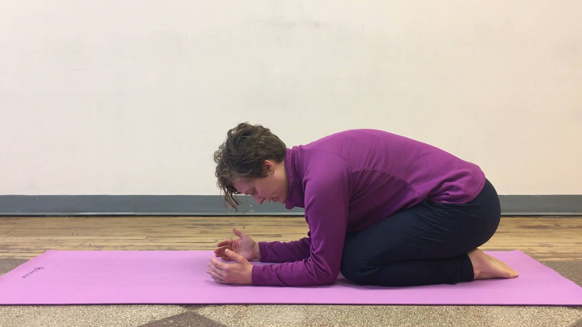 Active child’s pose on Vimeo