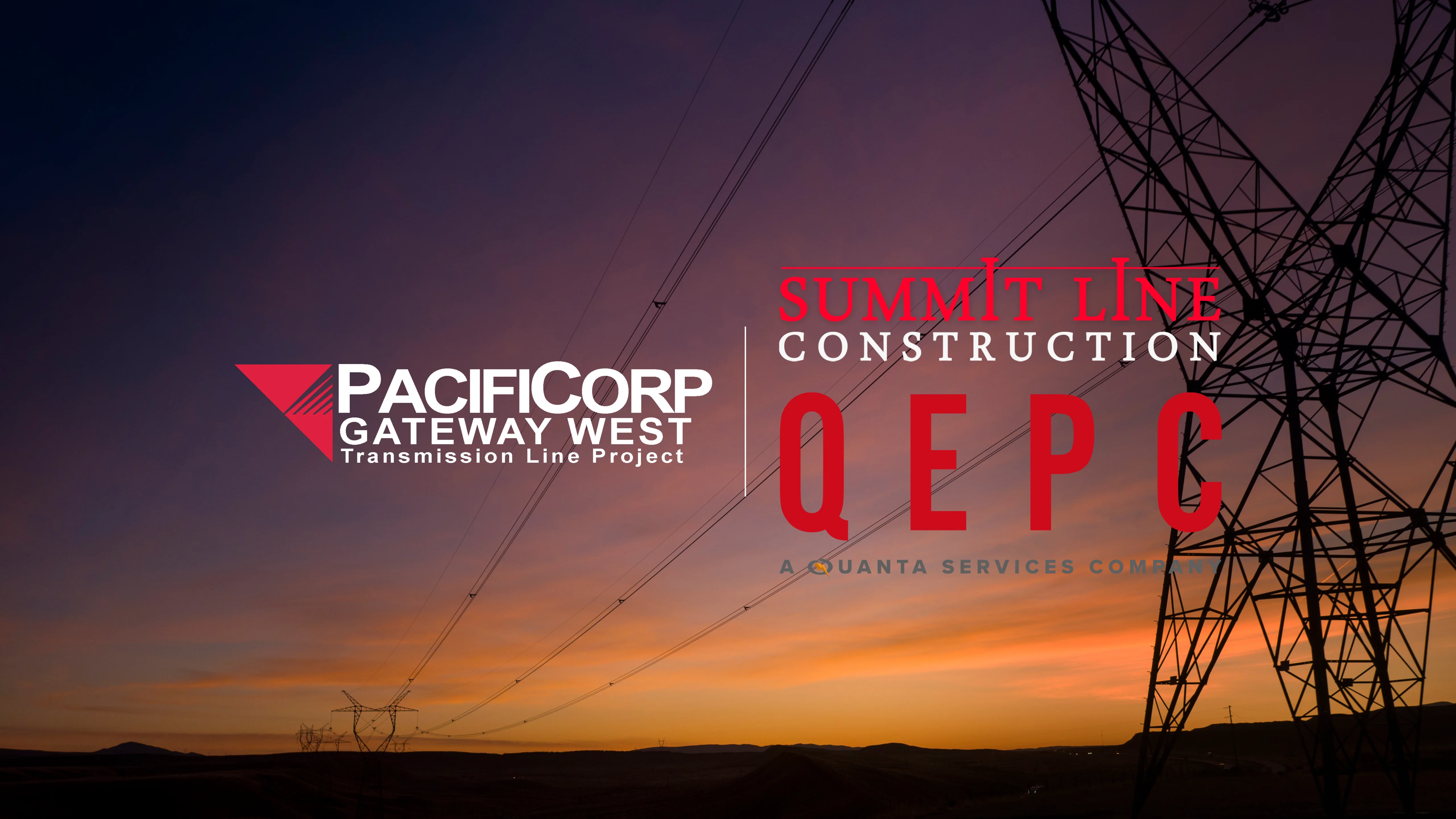 Summit Line Construction - Gateway West - Wyoming