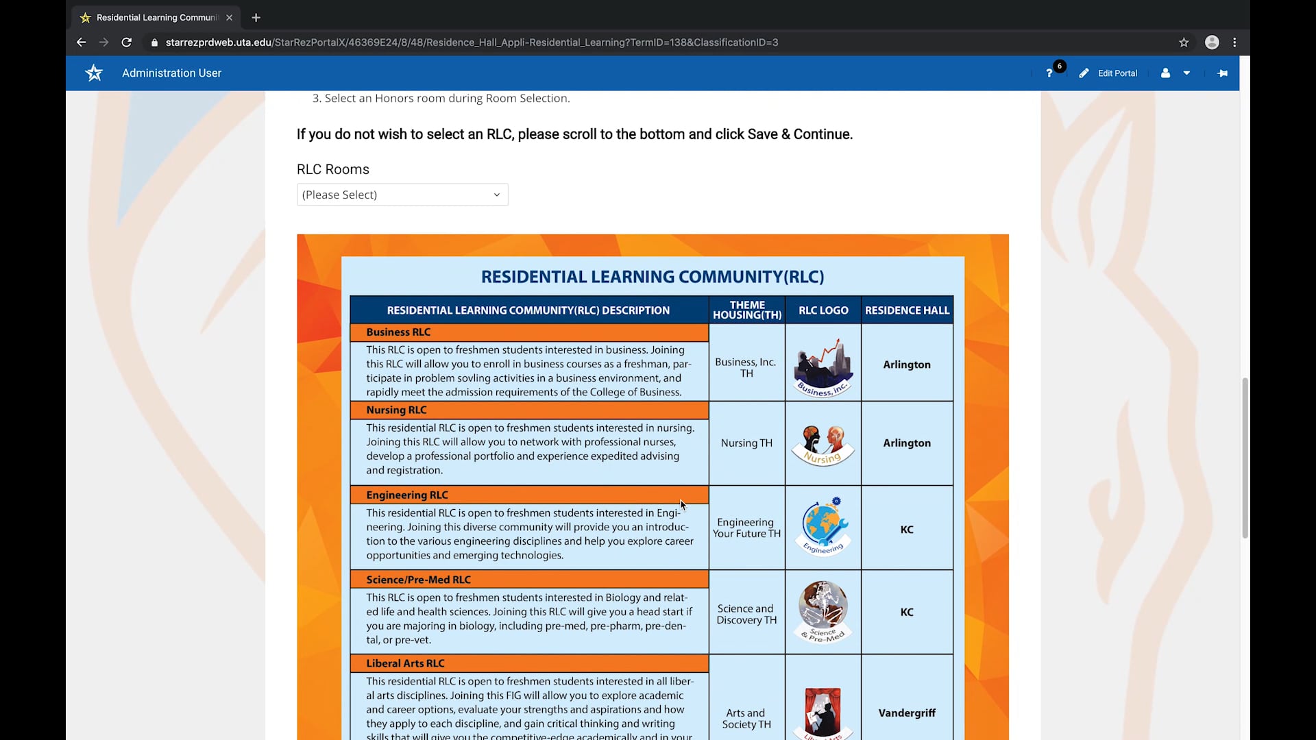 University Housing Application - Step Two! Secure your space! on Vimeo