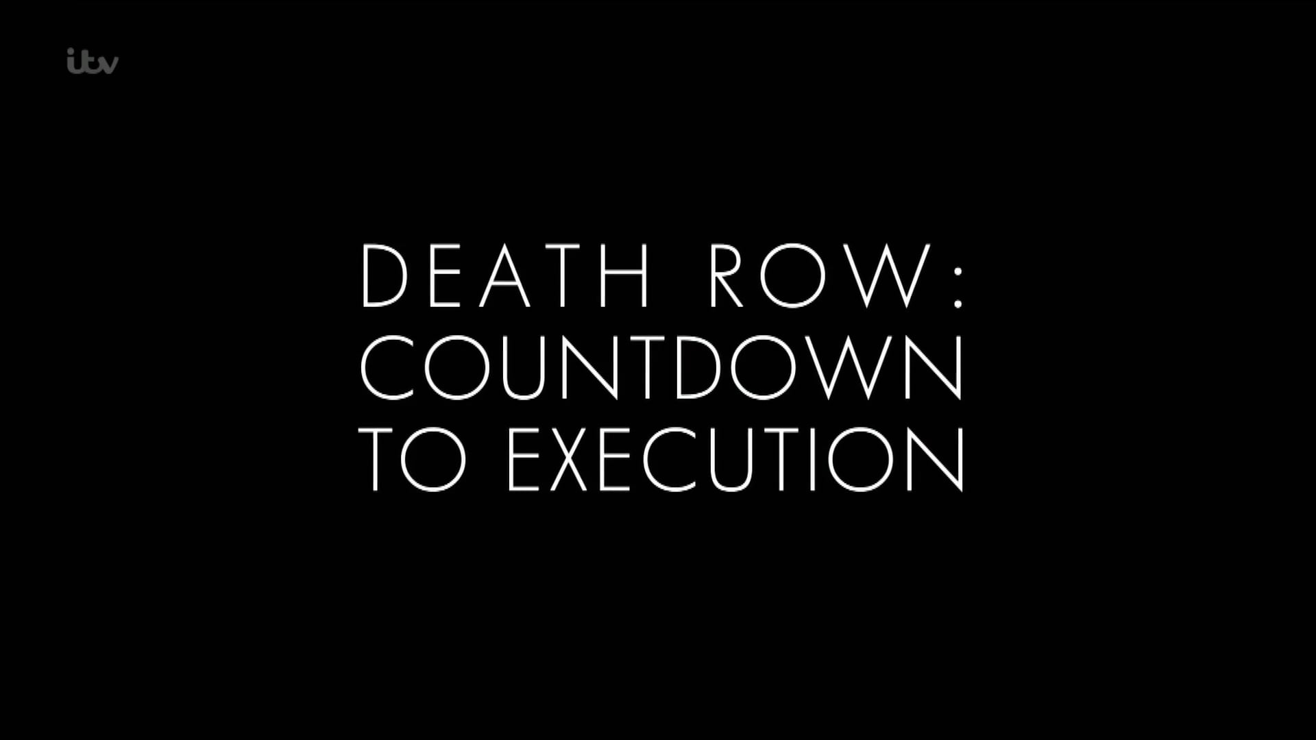 Death Row Countdown to Execution Ep 2 Billy Coble on Vimeo