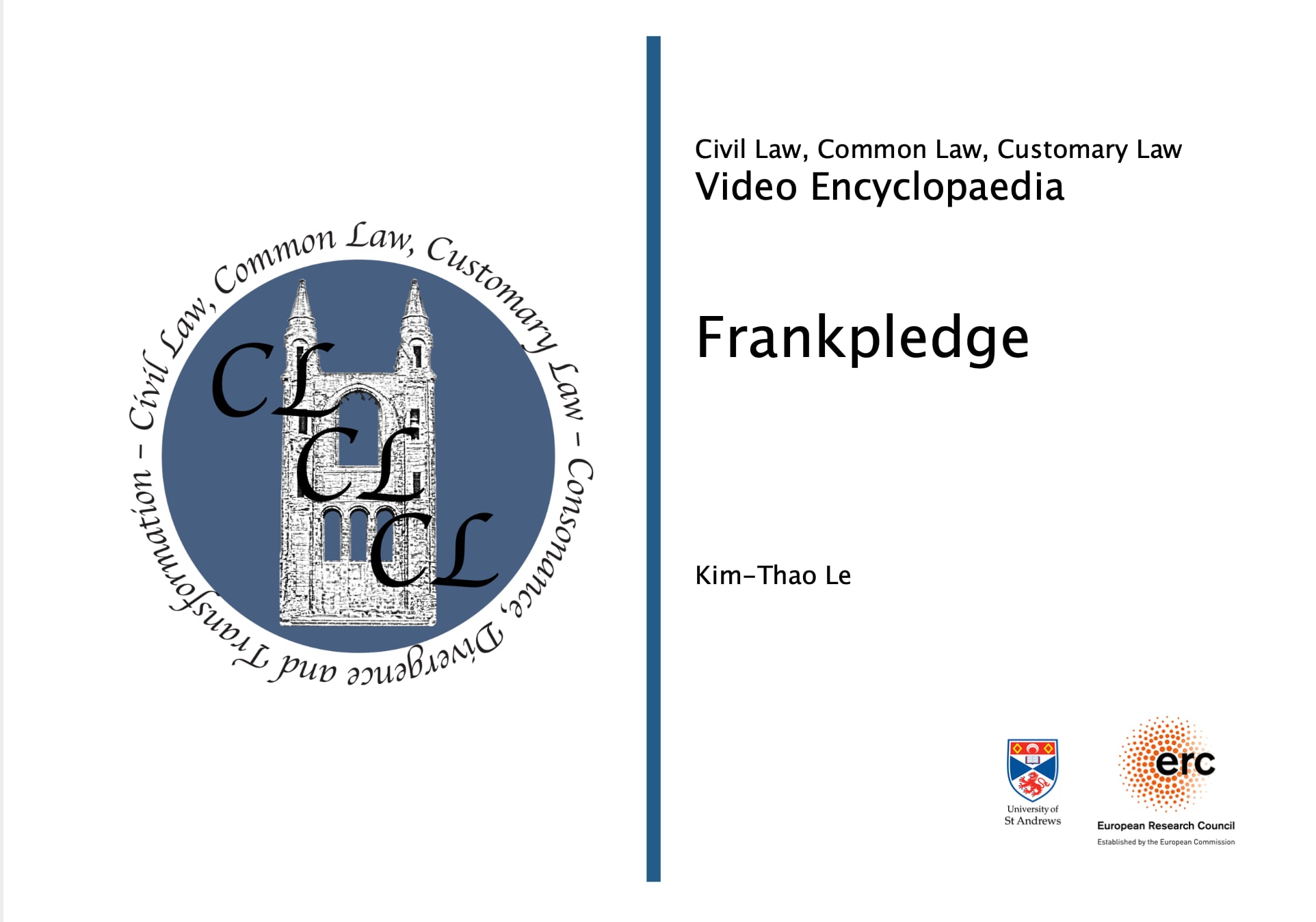 Level 2 - Frankpledge on Vimeo