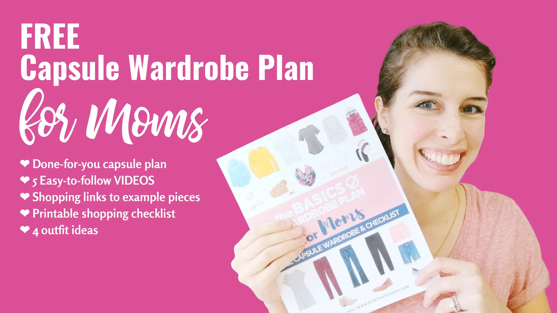 The Basic Capsule Wardrobe Plan for Moms (Free Download)