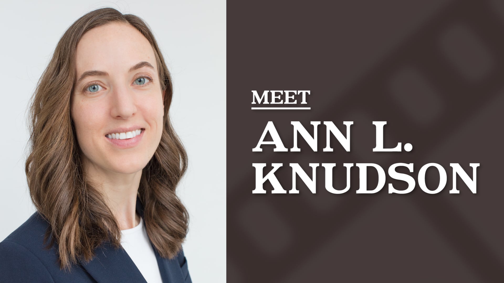 Meet Ann L Knudson on Vimeo