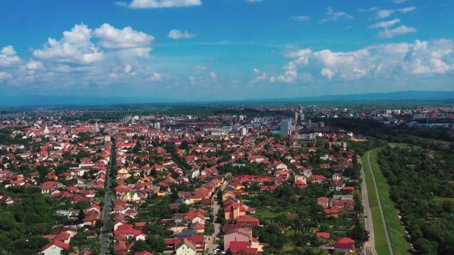 Romania Satu Mare City Aerial - Free video on Pixabay