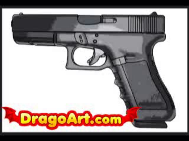 How to draw a gun, step by step on Vimeo