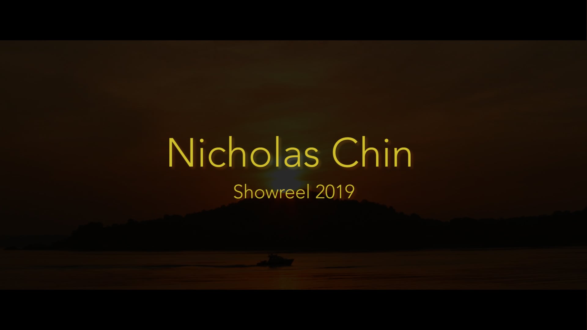 Nicholas Chin | Showreel 2019 on Vimeo