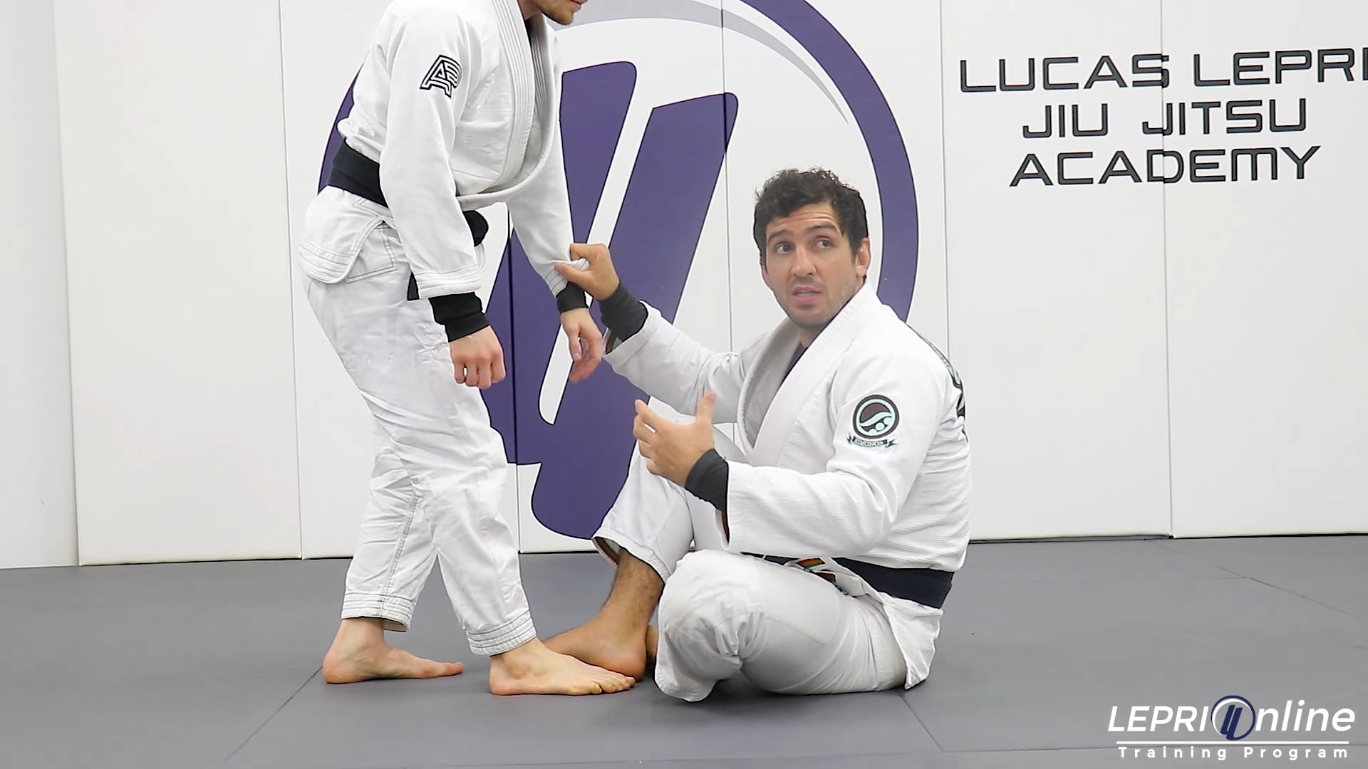 Lepri BJJ Online Training: De La Riva to Berimbolo to Back Take Variation