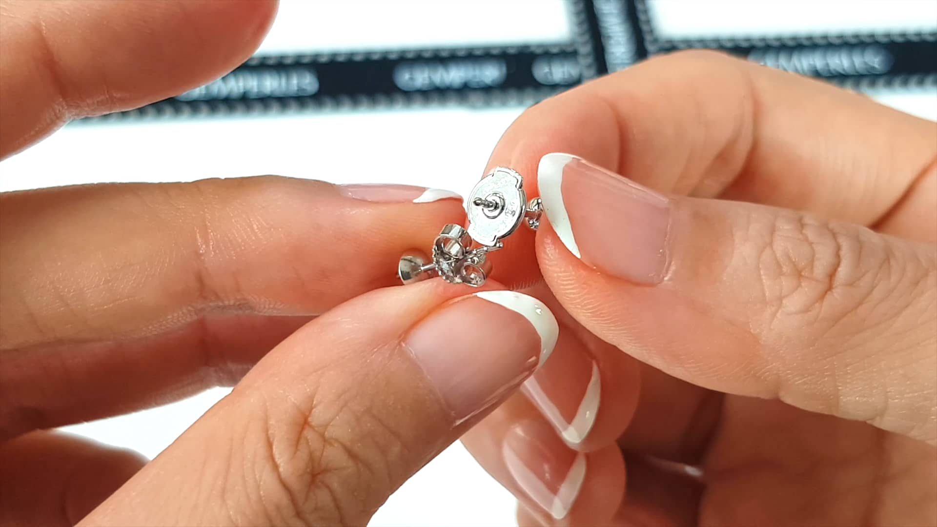 Fermoir Papillon (Poussette Belge) - Fermoir Alpa I Boucles d'Oreilles ...