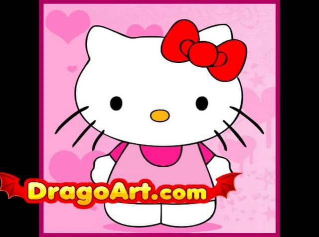 How to draw Hello Kitty, step by step on Vimeo