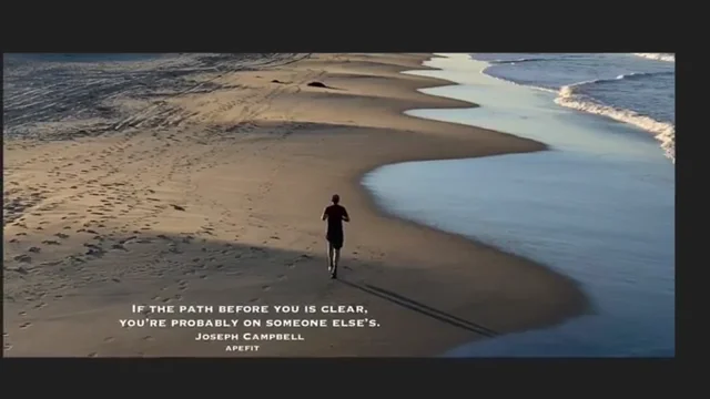 If the path before you is clear, you’re probably on someone else’s. on ...