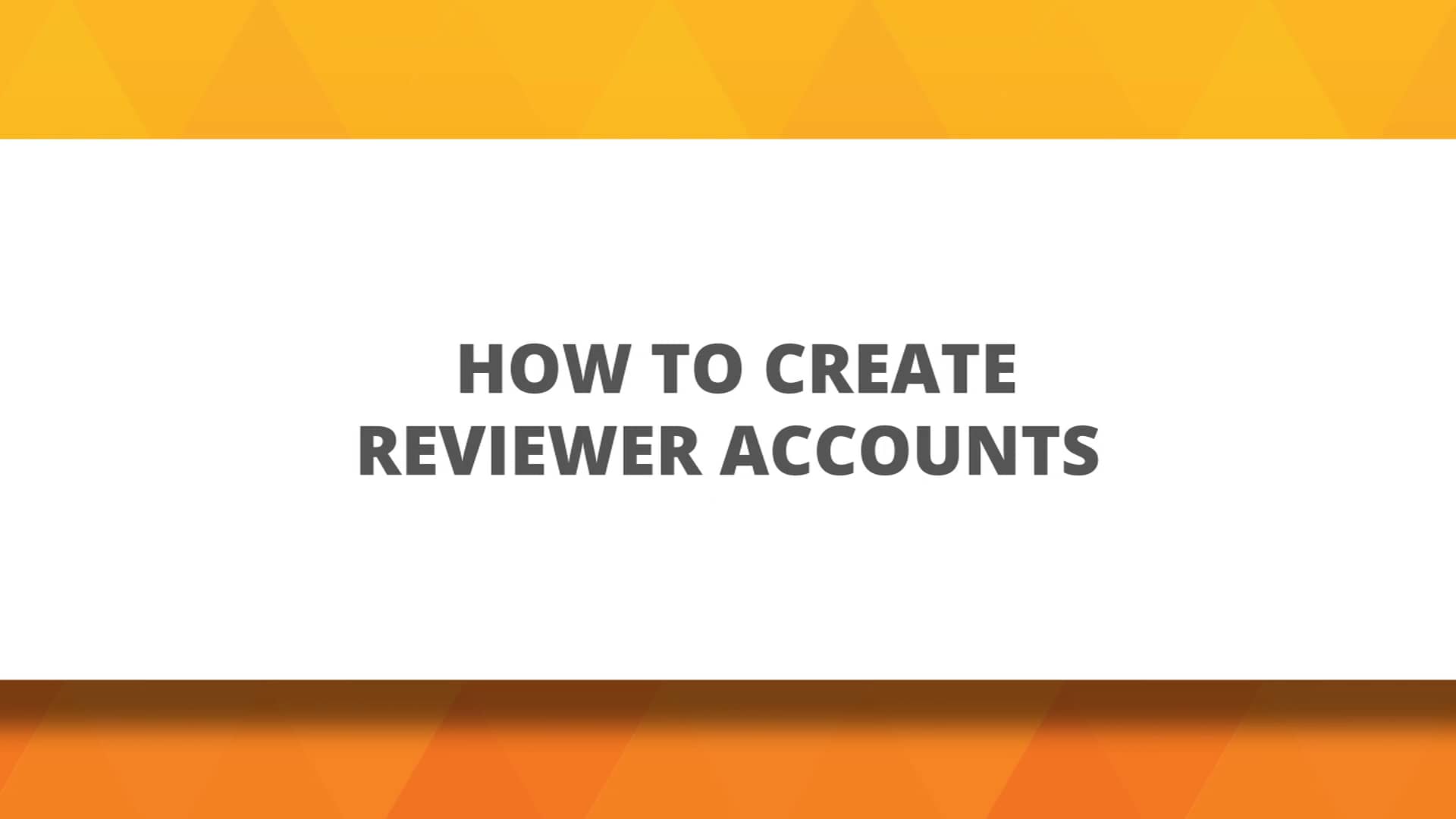 How To Create Reviewer Accounts on Vimeo