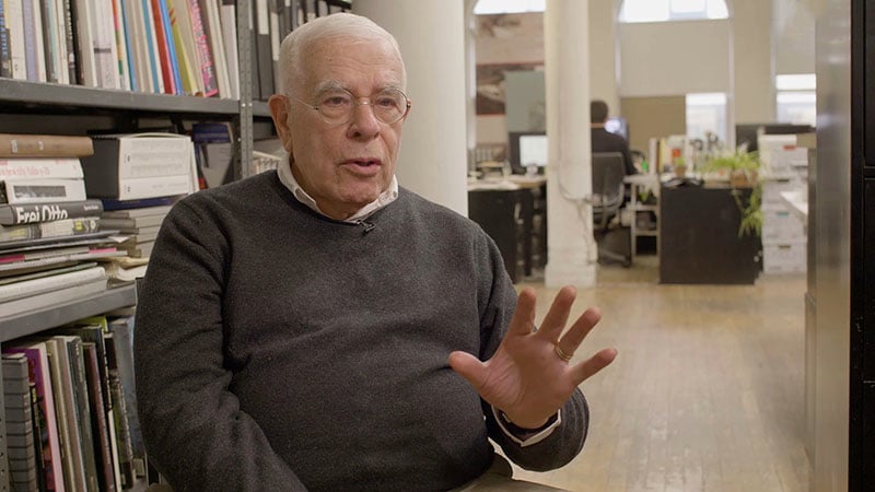 Peter Eisenman Interview: Advice to the Young on Vimeo
