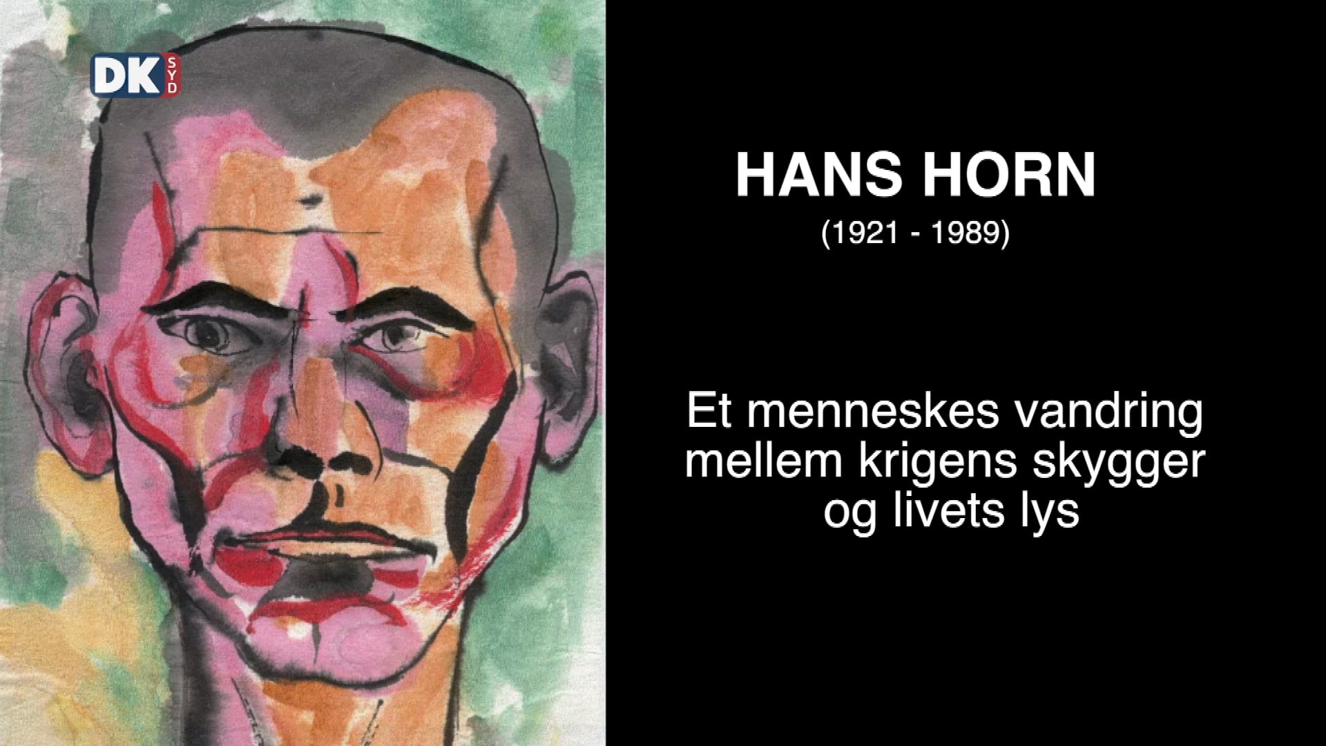 Hans Horn - Et menneskes vandring mellem krigens skygger og livets lys ...