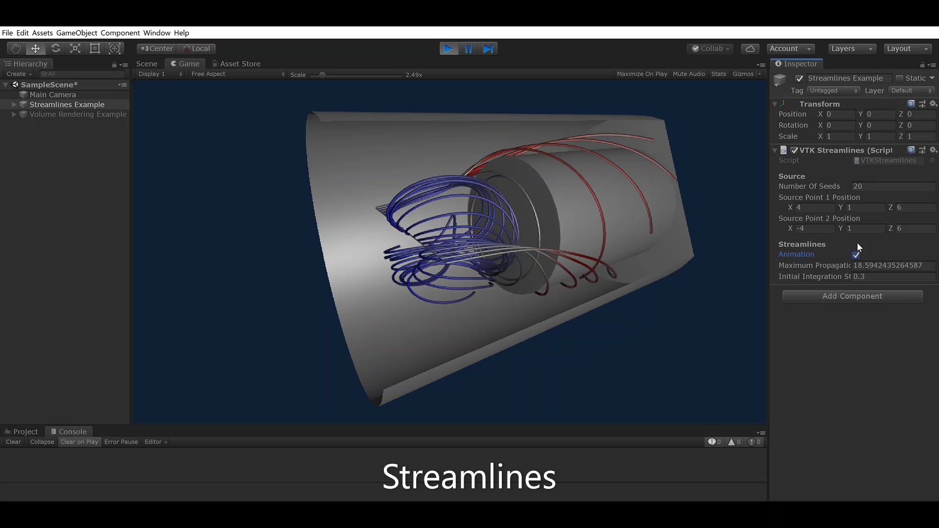 Rendering VTK into Unity on Vimeo