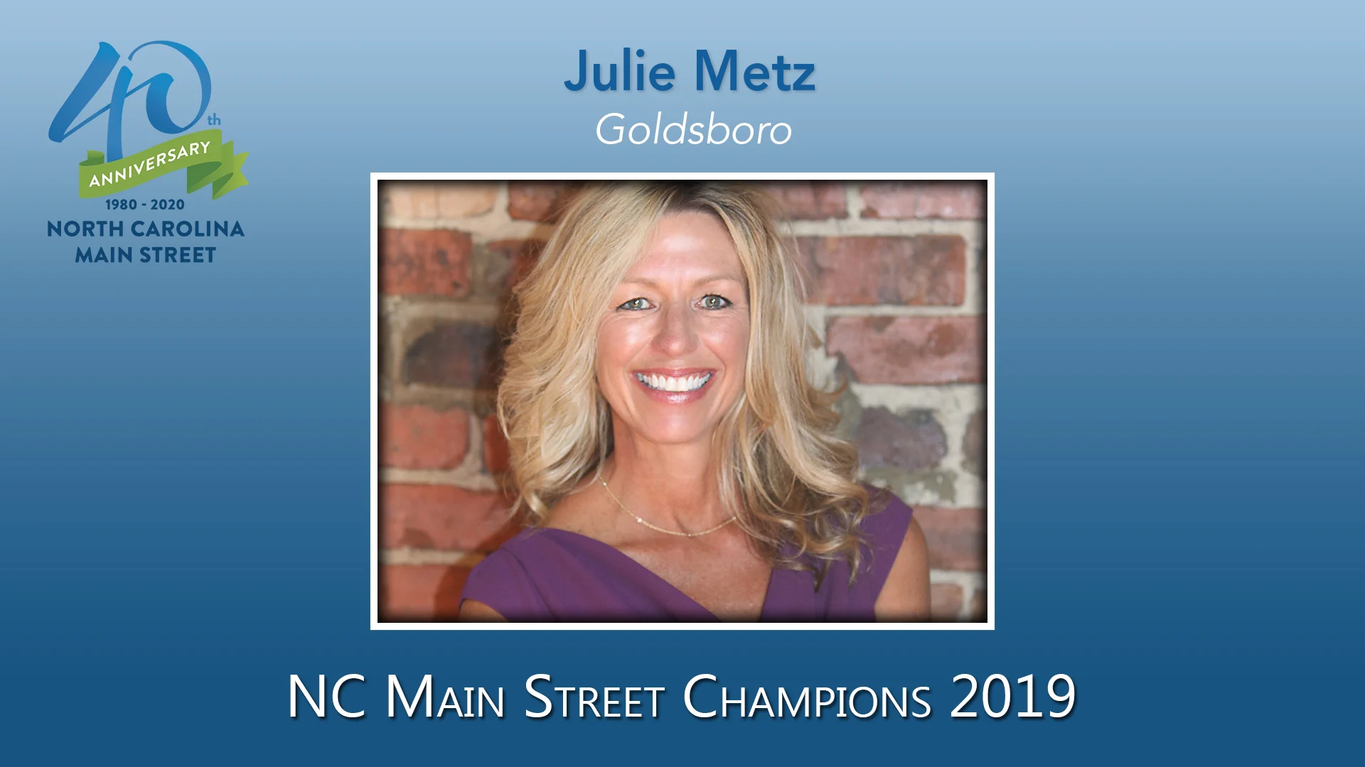 Goldsboro - Julie Metz on Vimeo