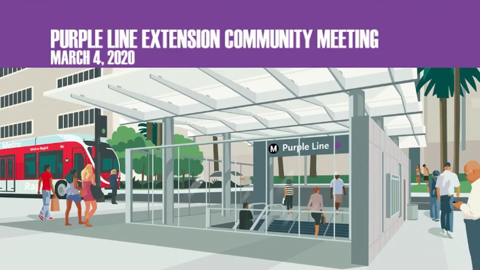 Metro Purple Line Extension Meeting | March 4, 2020 on Vimeo