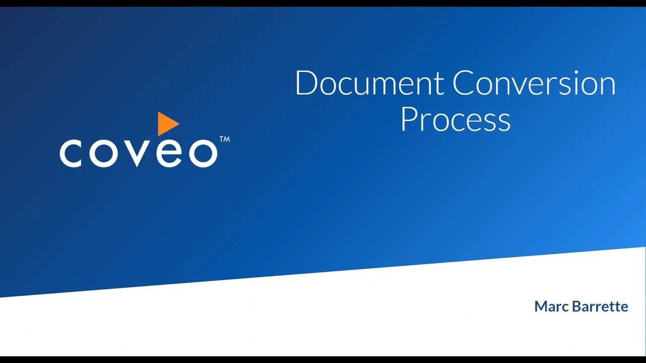 The document conversion process_Final on Vimeo