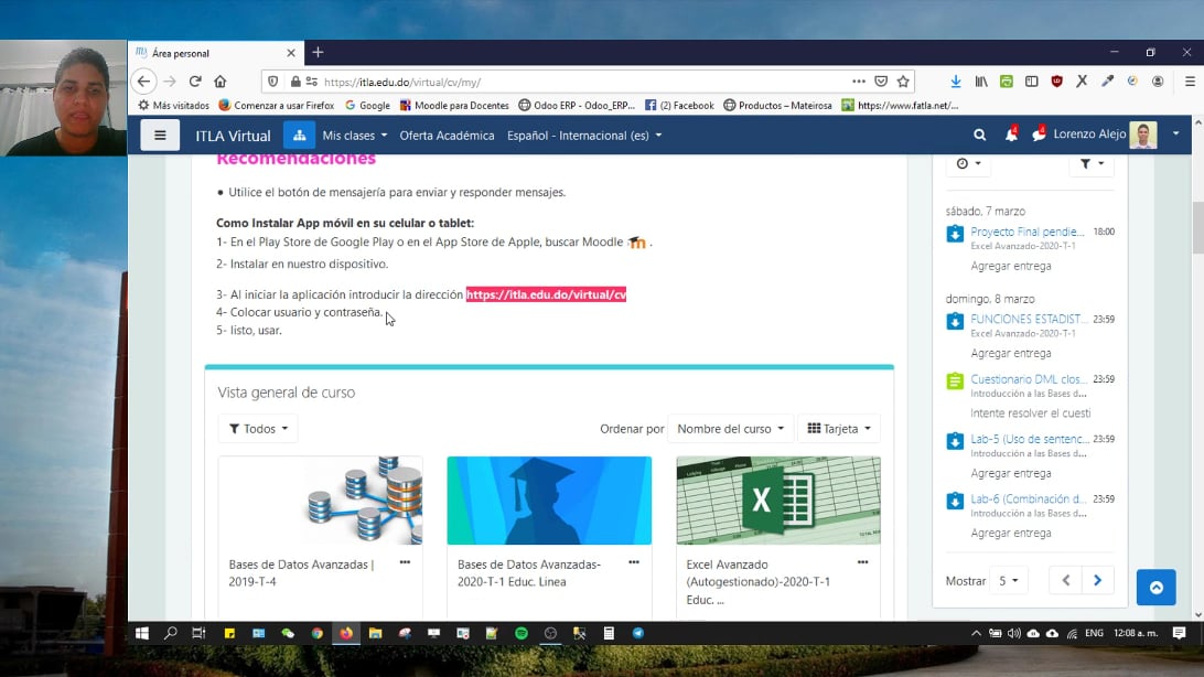 Inducción al ITLA CAMPUS VIRTUAL on Vimeo