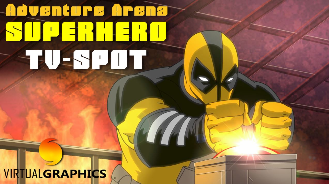 Animated Superhero commercial: Adventure Arena on Vimeo
