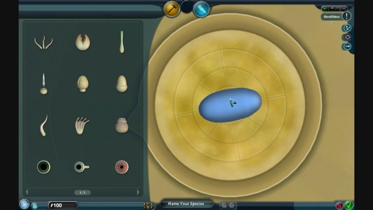 SPORE hidden Cell Creator on Vimeo