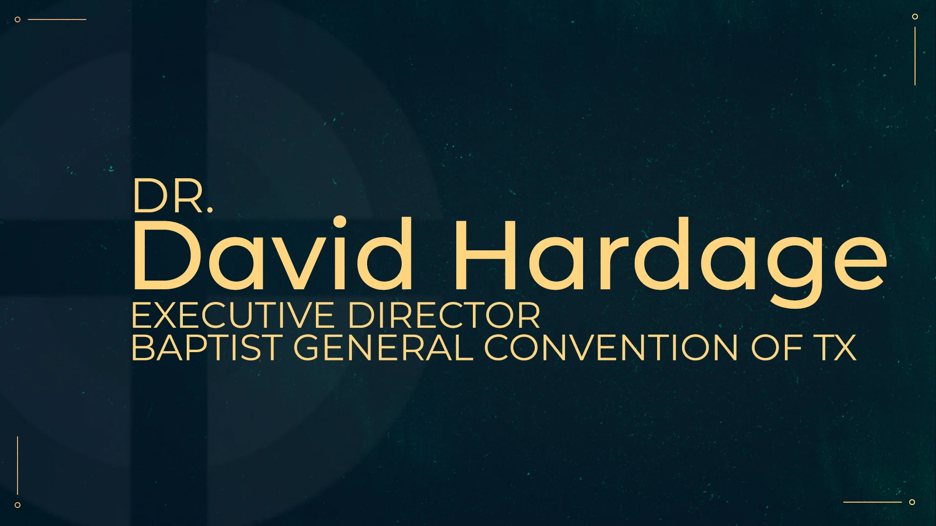 Dr. David Hardage on Vimeo