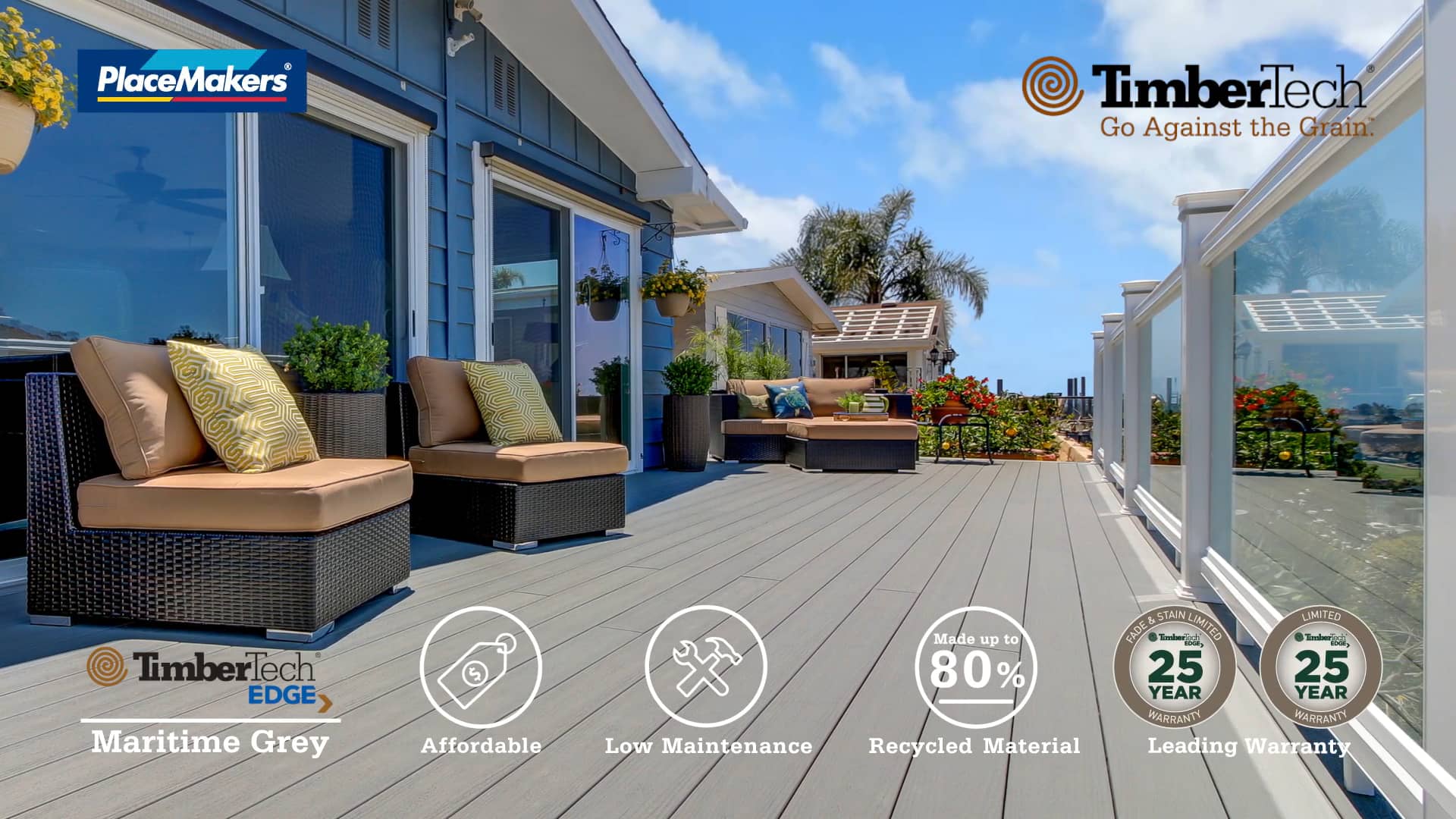 TimberTech Edge Maritime Grey on Vimeo