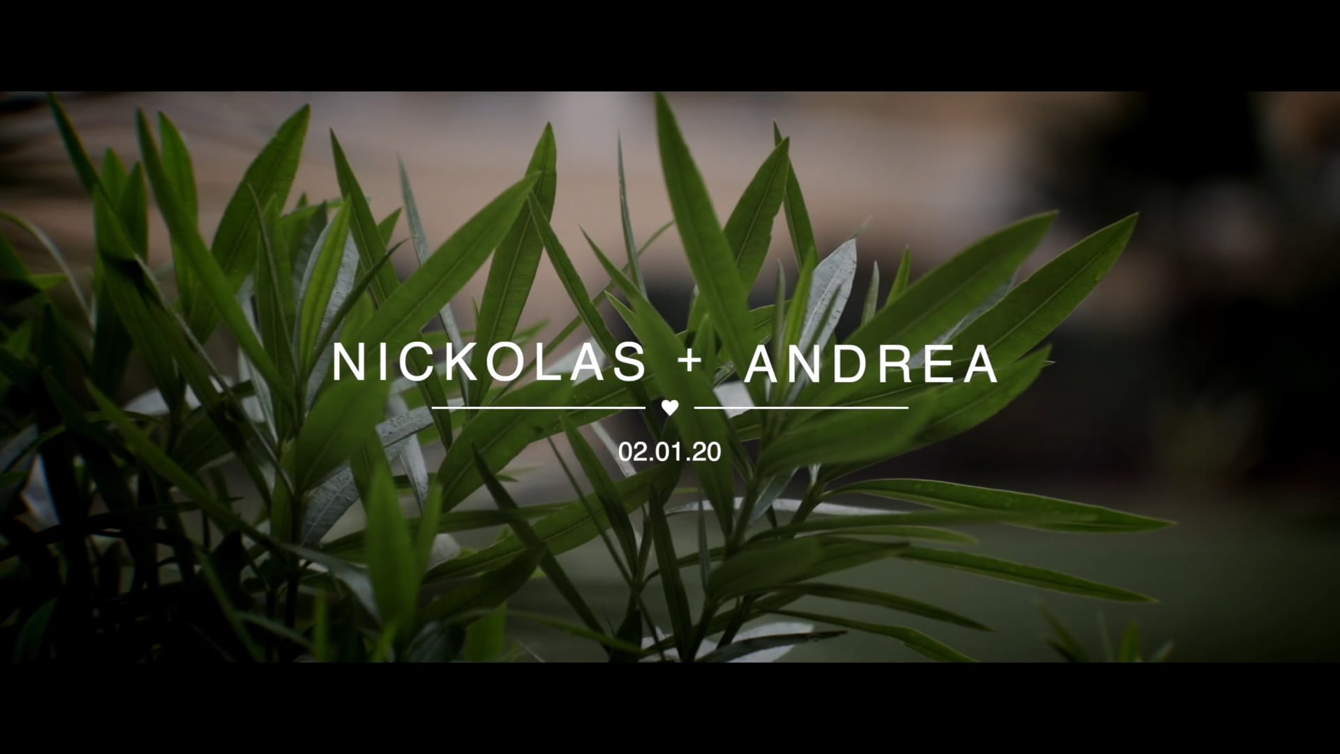 Andrea and Nickolas's Highlight Video on Vimeo