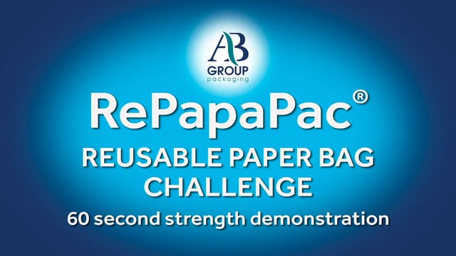 RePapaPac® reusable paper bag challenge on Vimeo