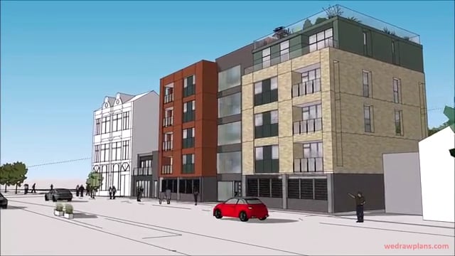 JOYNES HOUSE 700 -702 Woolwich Road SE7 - The erection of 2 extra flats ...