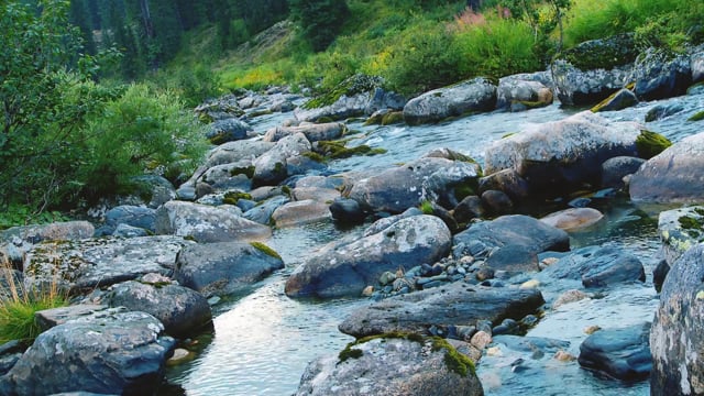 Mountain Stream Nature Landscape - Free video on Pixabay