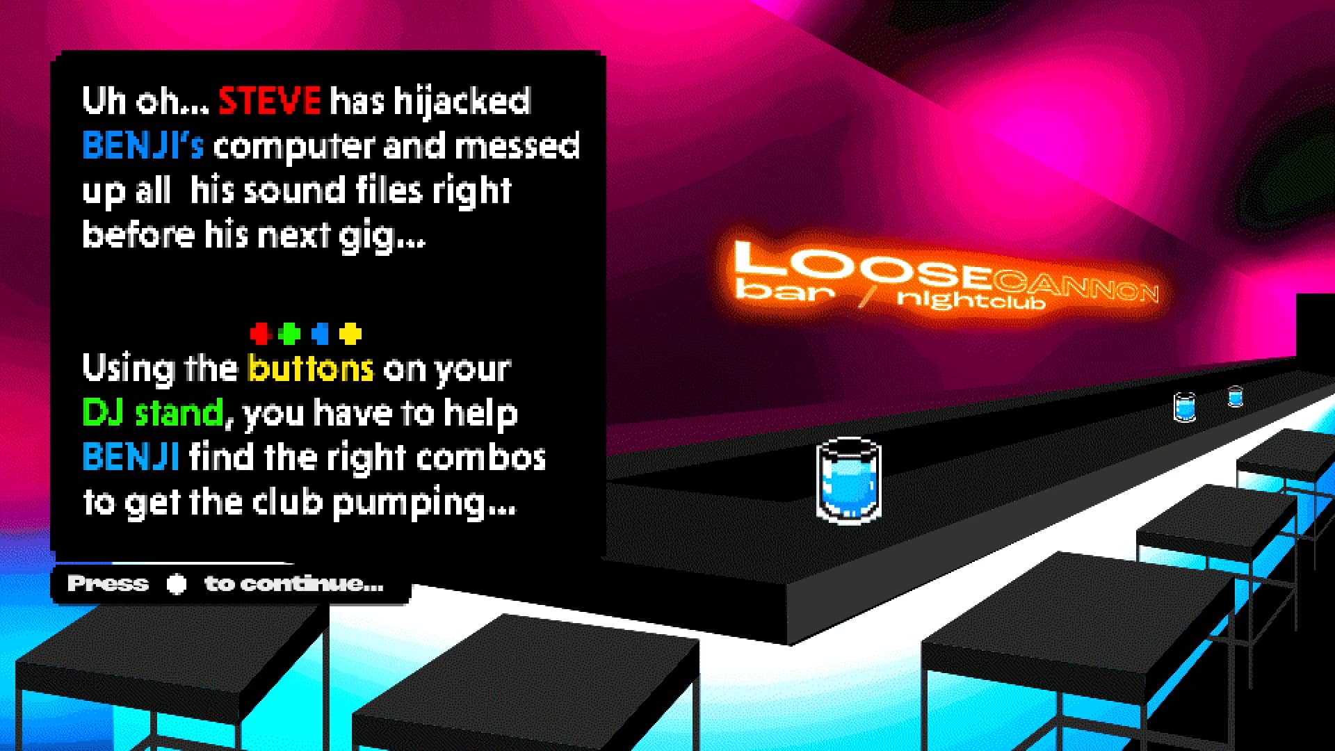 Benji & the Corrupt Sound Files - Introduction Screen on Vimeo