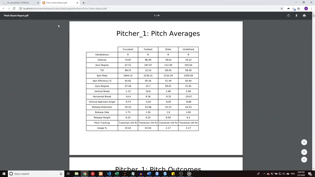 Pitch Charts on Vimeo