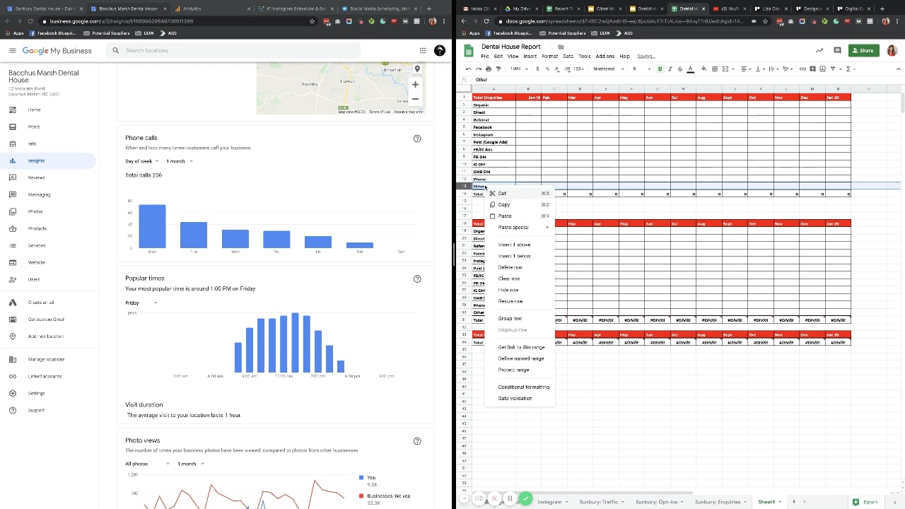 How to Update GMB Numbers on Report on Vimeo