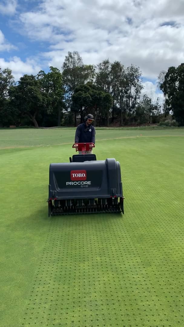 Solid Tine Aeration on Vimeo