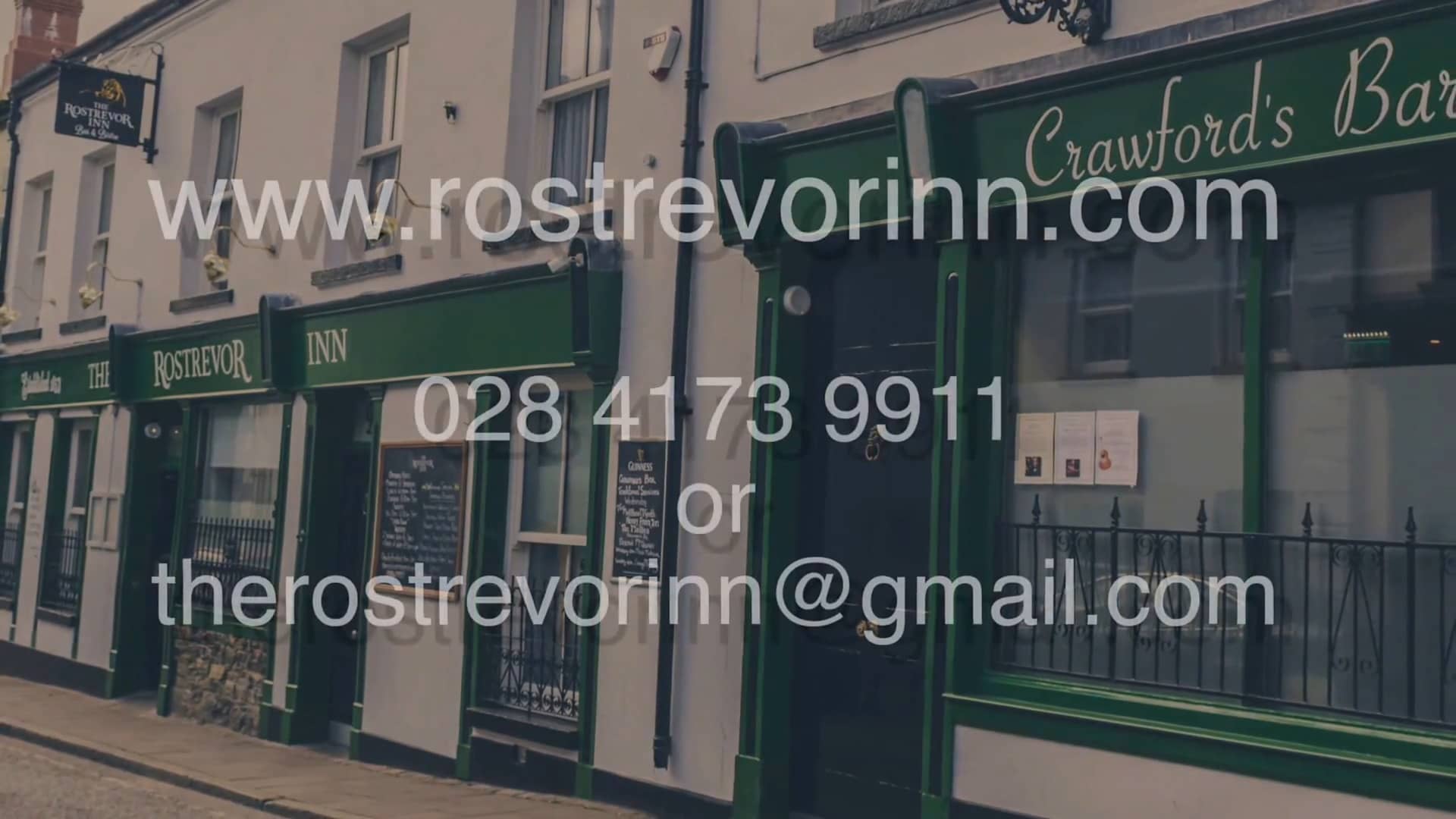 The Rostrevor Inn Restaurant Walkthrough_1080p on Vimeo