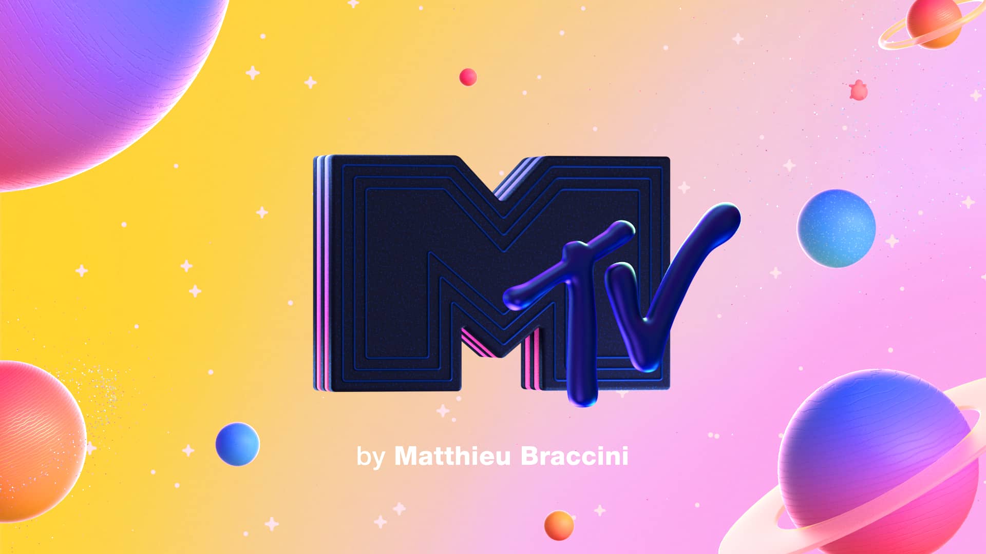 The telescop - MTV Artist Ident by Matthieu Braccini on Vimeo