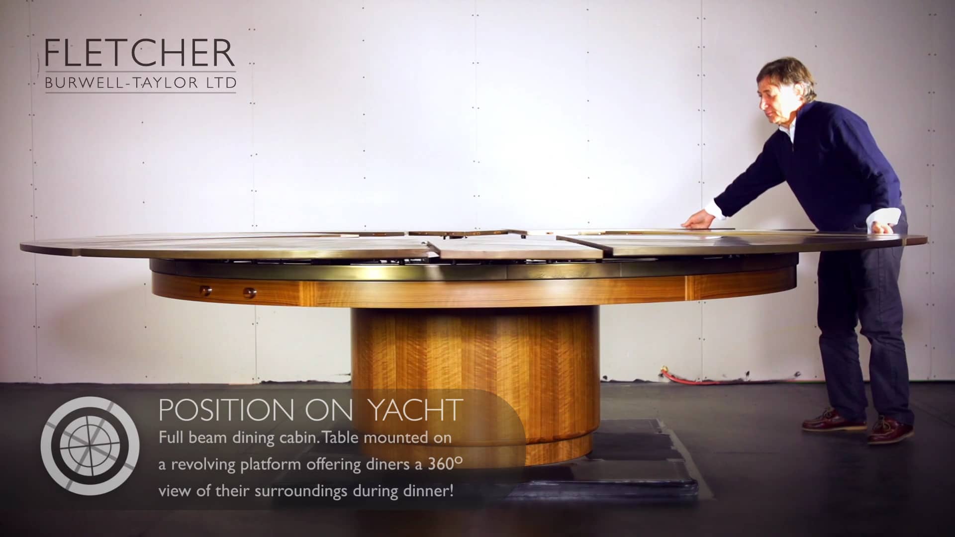 Fletcher Capstan Table - Art Deco on Vimeo