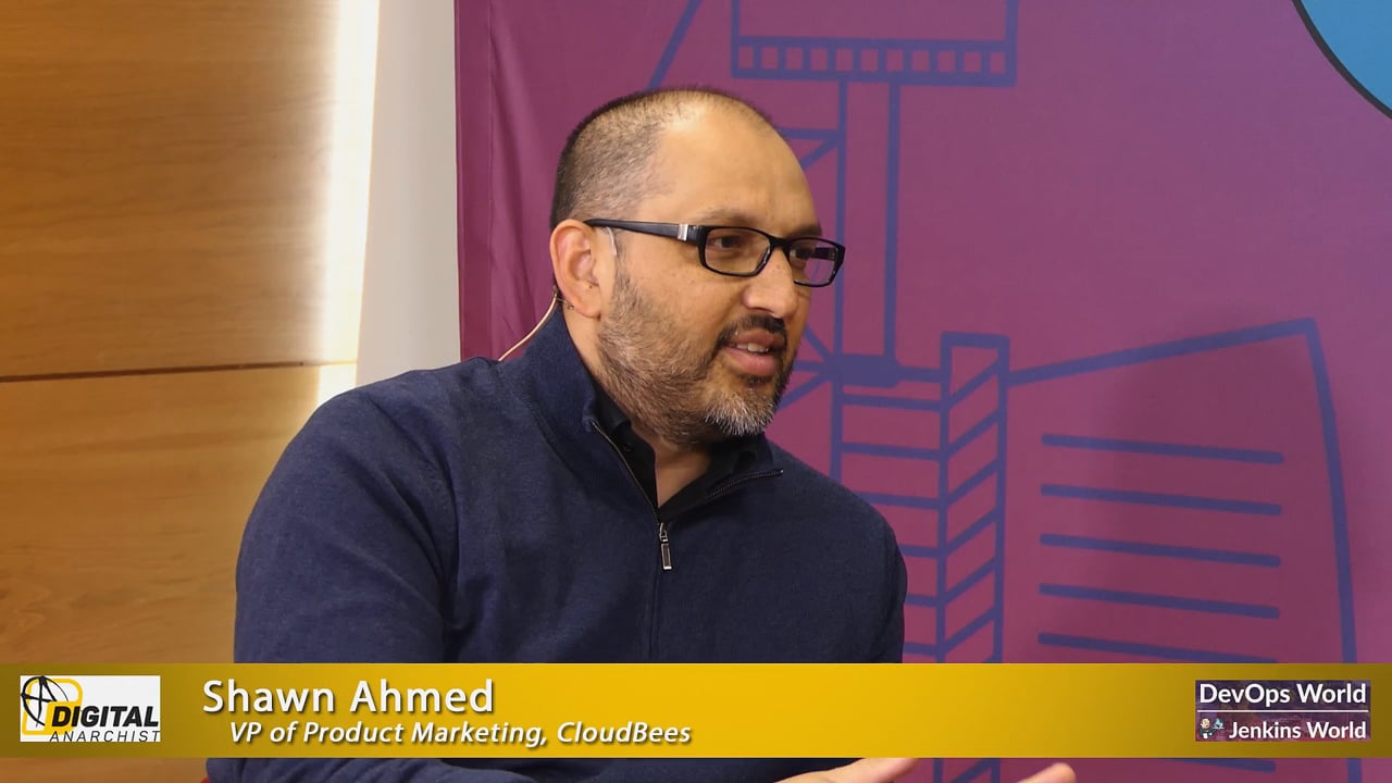 Shawn Ahmed, CloudBees | DevOps World - Jenkins World Lisbon 2019 - Techstrong TV