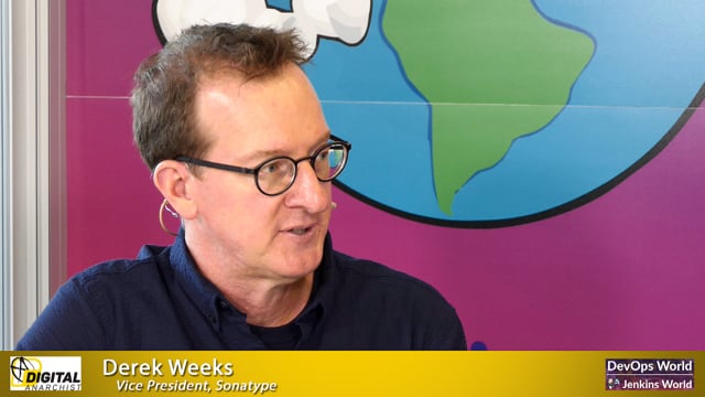 Derek Weeks, Sonatype | DevOps World Jenkins World San Francisco 2019 ...