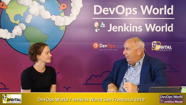 Kathy Korevec, Github | DevOps World Jenkins World San Francisco 2019 - Techstrong TV