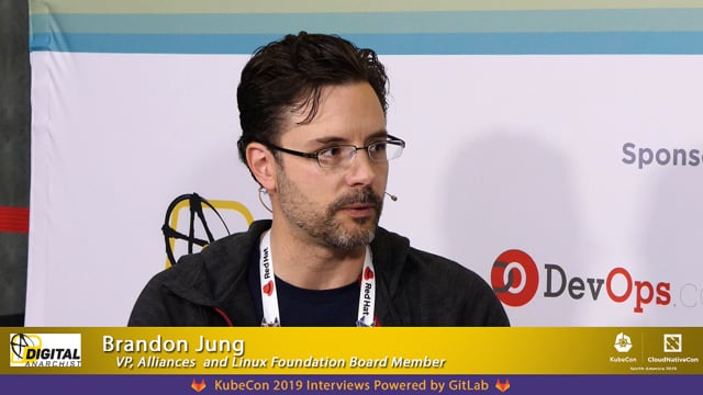 Brandon Jung, GitLab | KubeCon + CloudNativeCon San Diego 2019 - Techstrong TV