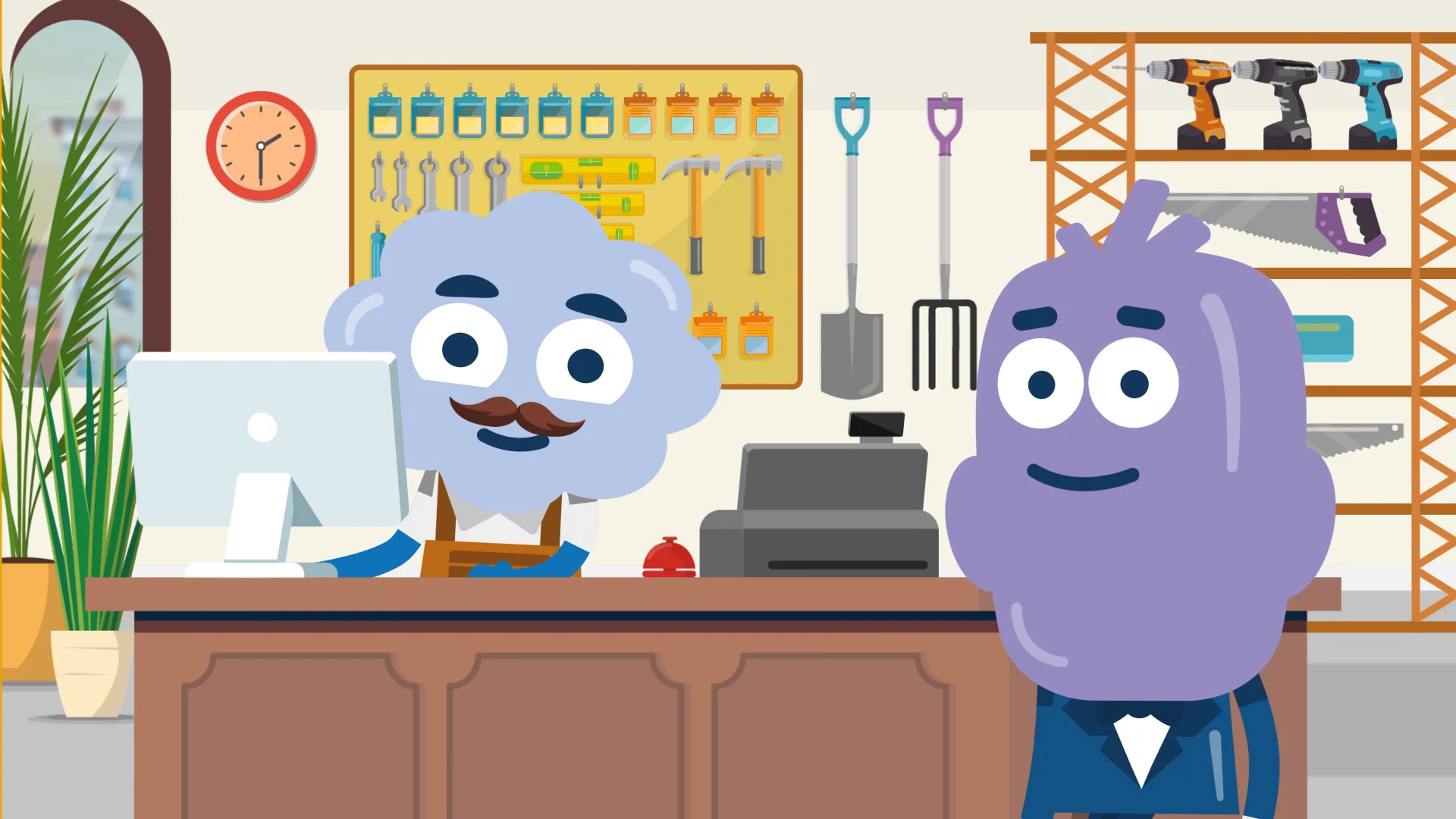 Example of character with perfect mannerisms