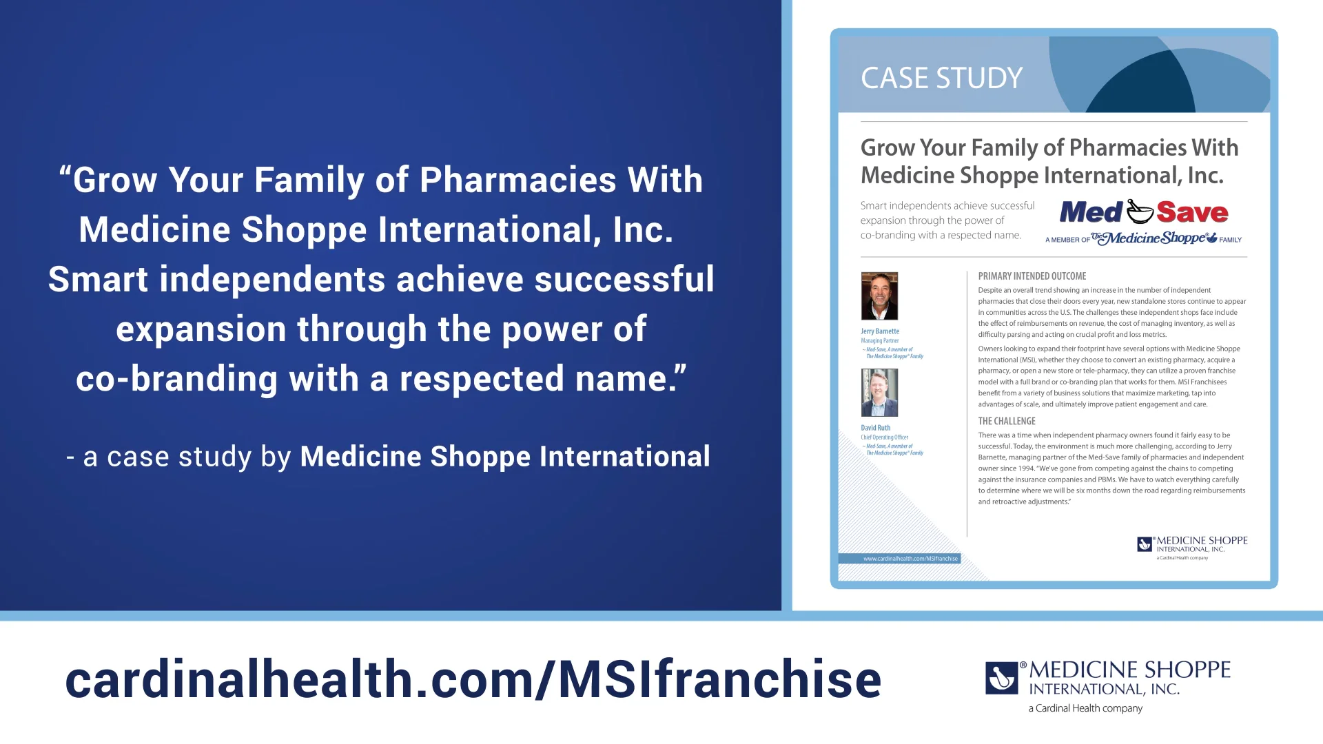 Case Studies - Case Study | Medicine Shoppe International Inc. | 20Ways ...